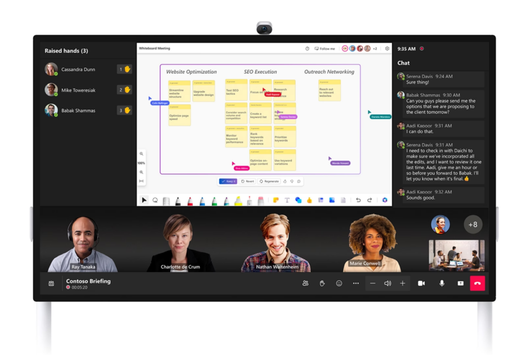 Surface Hub 3 for Business — Microsoft Surface