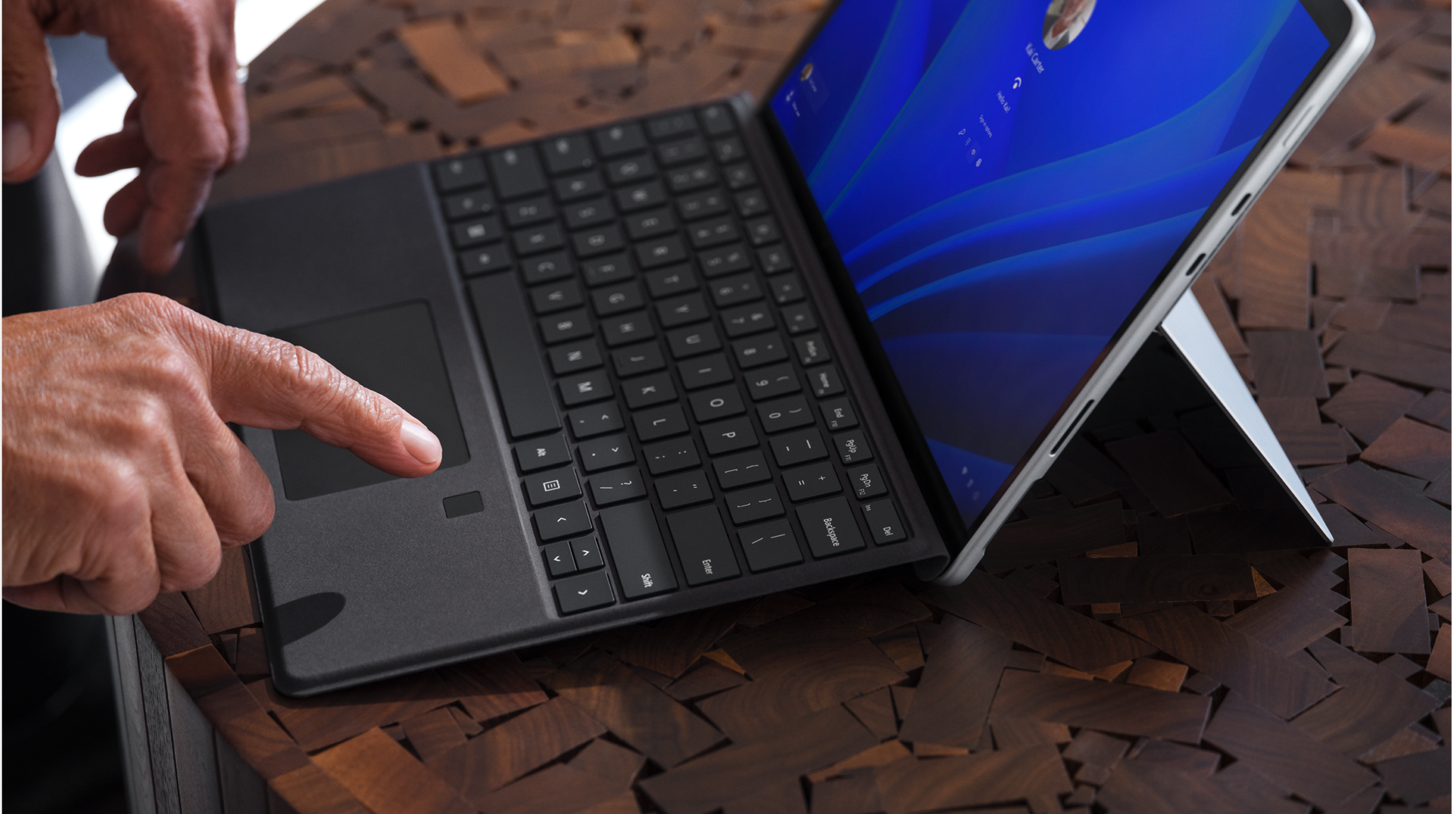 Surface Pro Signature Keyboard with Fingerprint Reader — Microsoft Surface